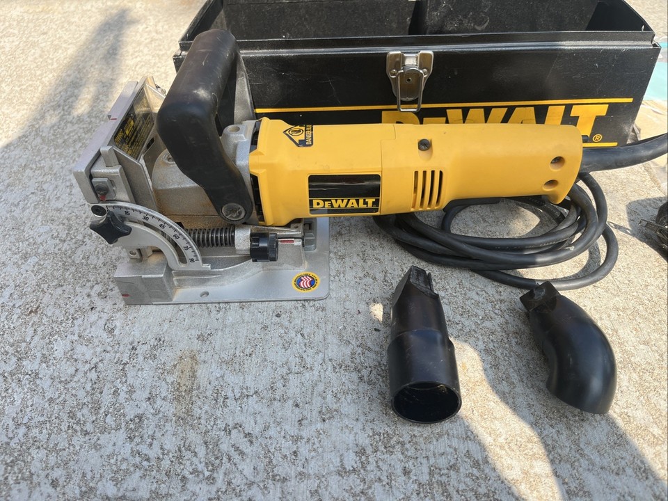 Dewalt Plate Biscuit Joiner DW682 6.5 Amp With Case And Extras - Great ...