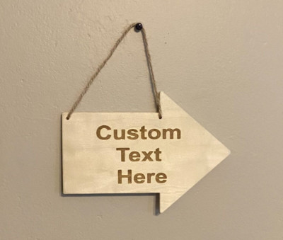 Custom Personalised Name Boy Girl Wooden Signs Hanging Decor Wall Room ...