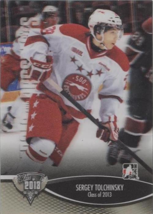 2012-13 In the Game Heroes and Prospects - Sergey Tolchinsky #199 (RC ...