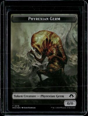 Phyrexian Germ 16/Phyrexian Wurm 18 Token - Foil - MH3 - NM - MTG | eBay