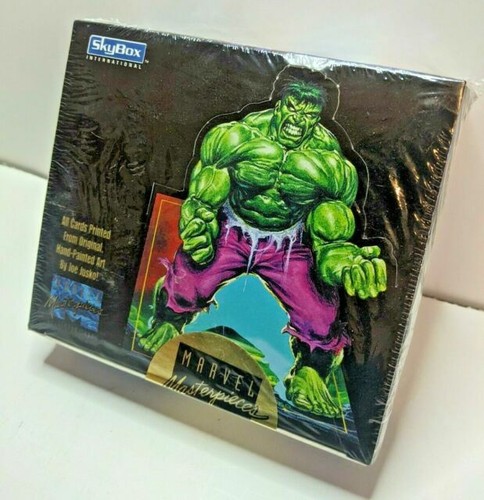 1ST EDITION 1992 MARVEL MASTERPIECES 36 PACK SEALED BOX SKYBOX TRADING ...