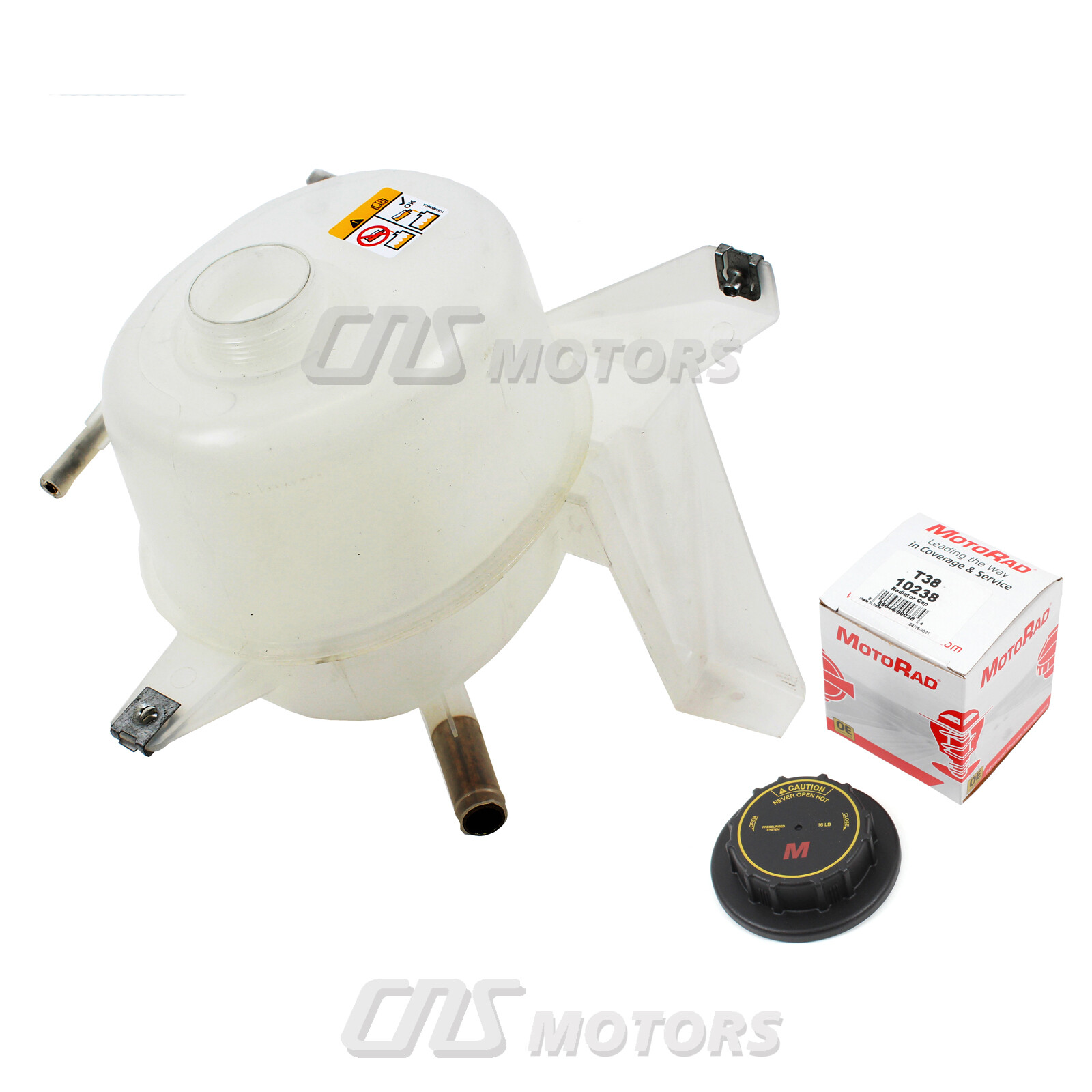 RADIATOR COOLANT TANK & MOTORAD CAP for 2001-11 Ford Ranger 2.3L ...