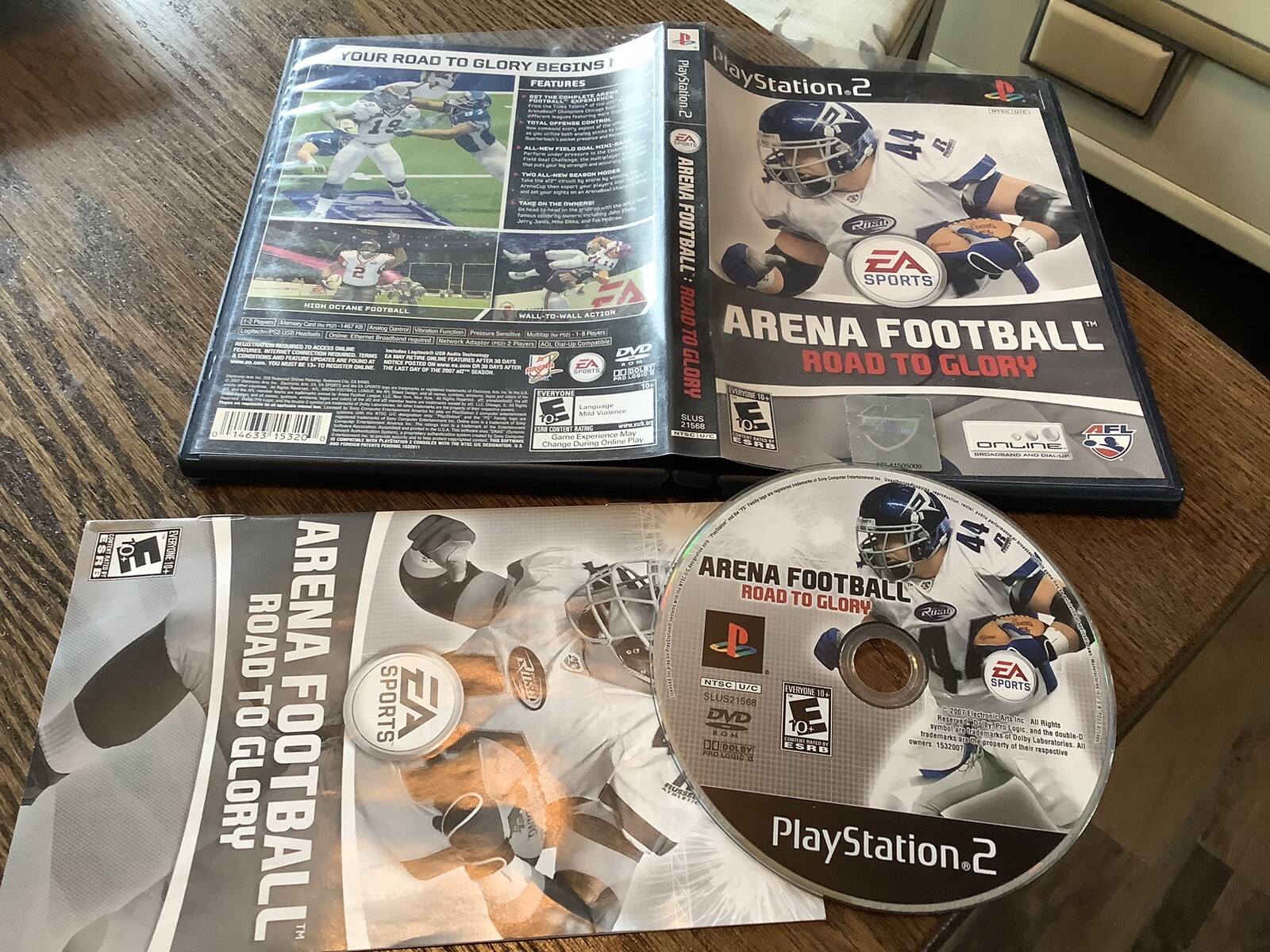 Arena Football: Road to Glory (Sony PlayStation 2, 2007) Used PS2 Free ...