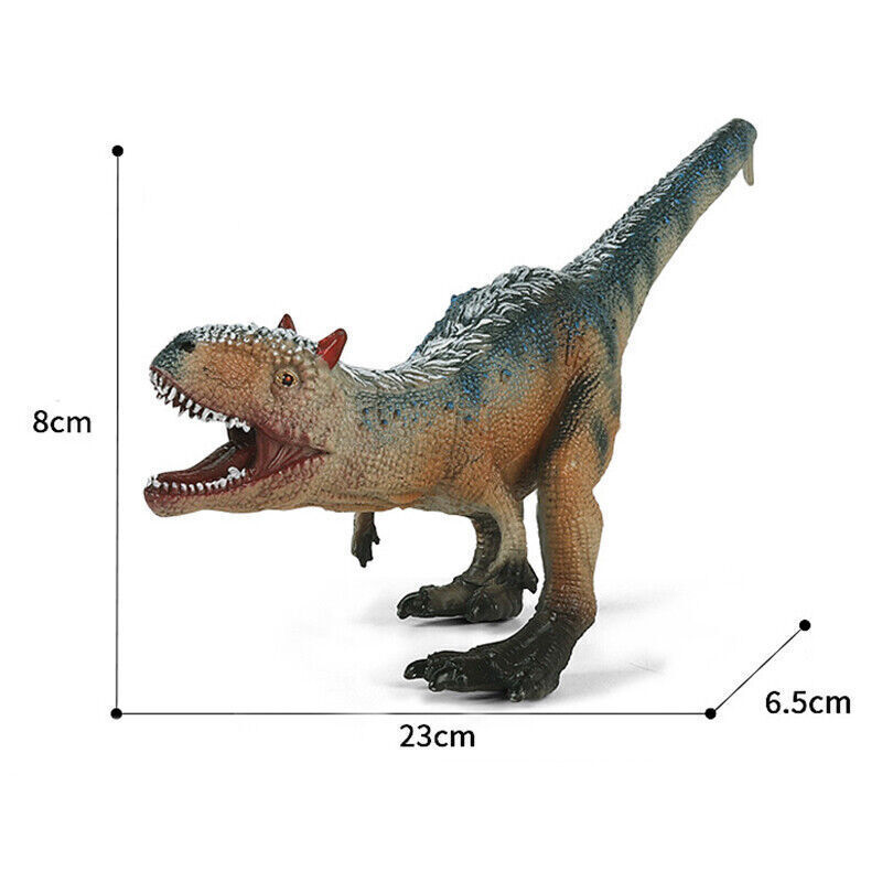 Carnotaurus Simulated Dinosaur Figurine Realistic Plastic Dinosaur ...