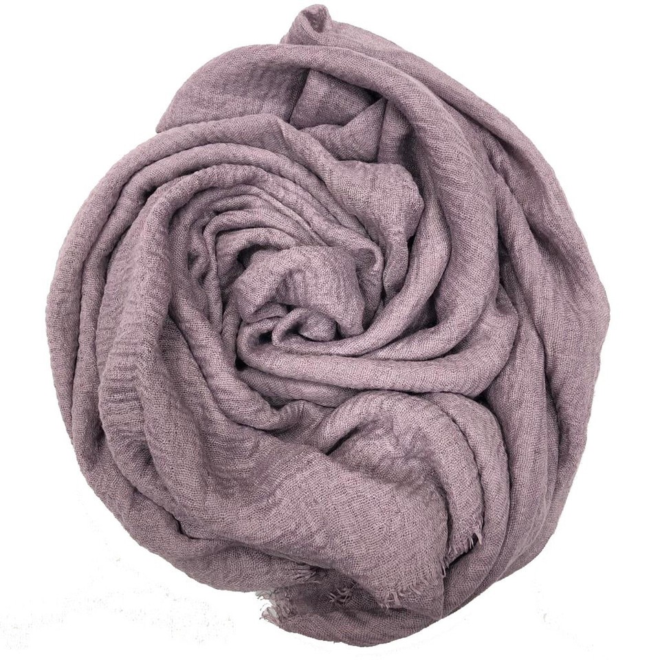 Crinkle Maxi Women Long Crimp Mix Cotton Shawl Wrap Scarf Hijab Frayed ...