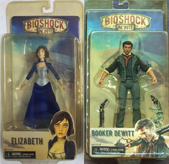 Bioshock Infinite Elizabeth and Booker DeWitt Action Figure | eBay