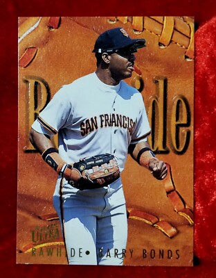 1996 Ultra Rawhide BARRY BONDS 2 of 10 Team Insert Card San Francisco ...