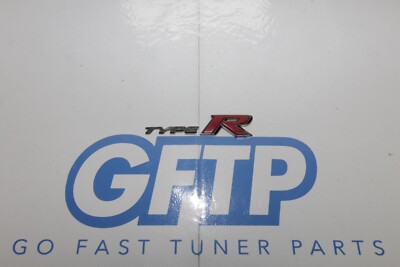 17-21 HONDA CIVIC TYPE R FK8 OEM REAR TRUNK "TYPE R" BADGE EMBLEM RED ...