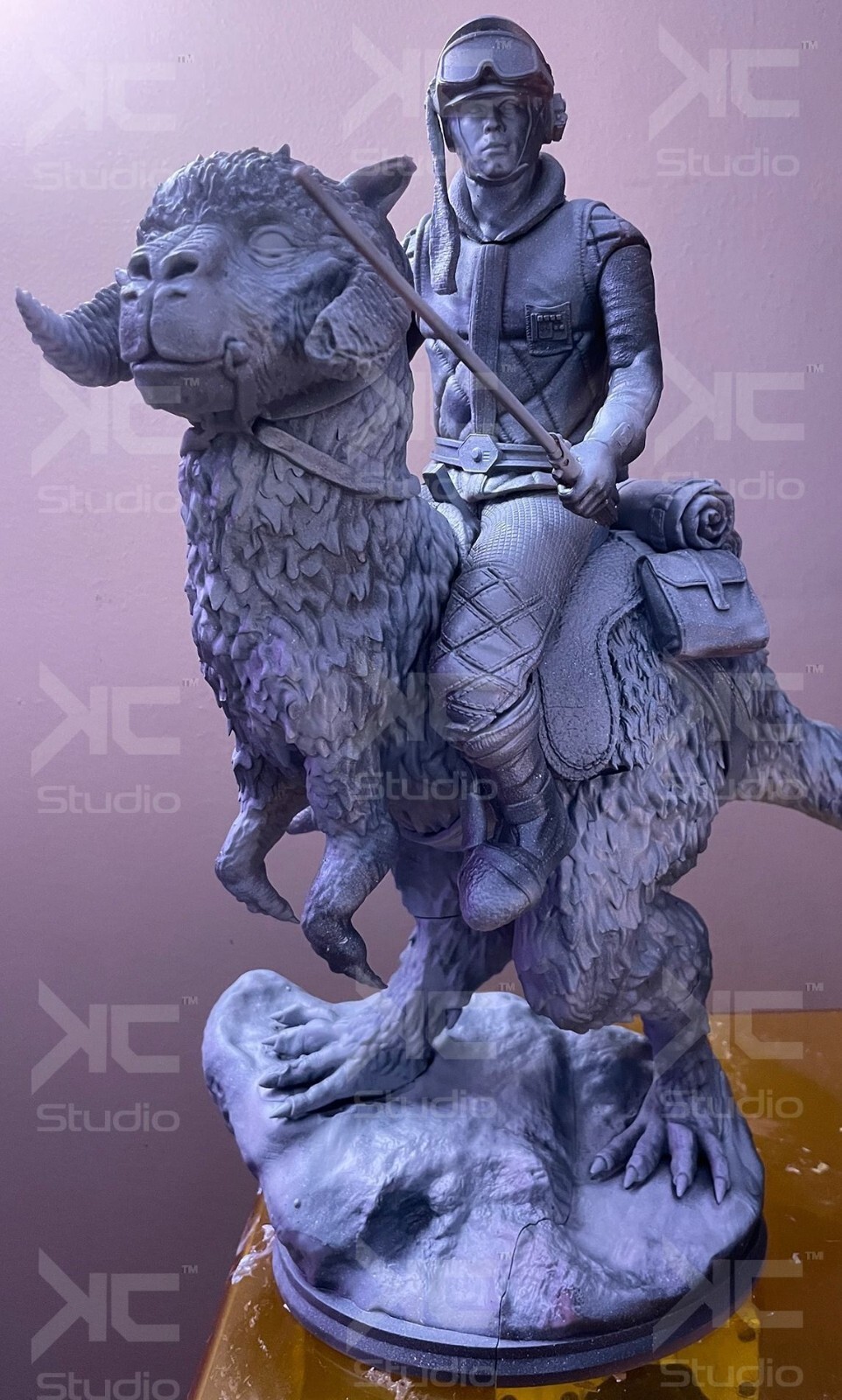 Tauntaun Head ONLY ~1:4 Scale Star Wars Resin 3d printed DIY model kit ...