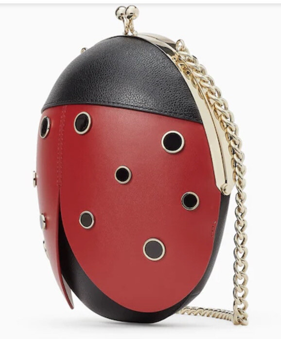 KATE SPADE Dottie 3D Ladybug Crossbody Bag New | eBay