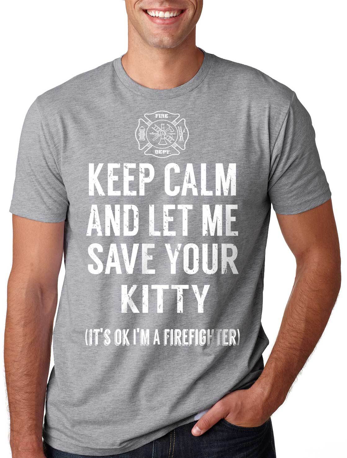 Gift For Firefighter T-shirt Fire Brigade Funny Shirt For Gift for ...