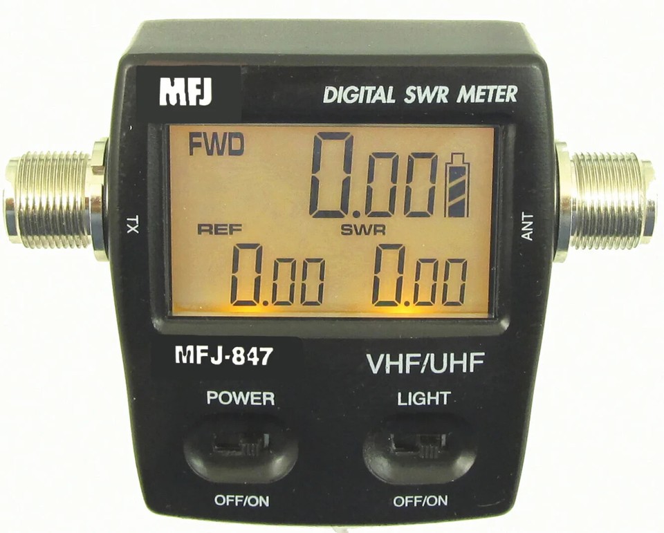 MFJ-847 Digital SWR/Wattmeter 125-525 MHz, 120W - Compact! | eBay