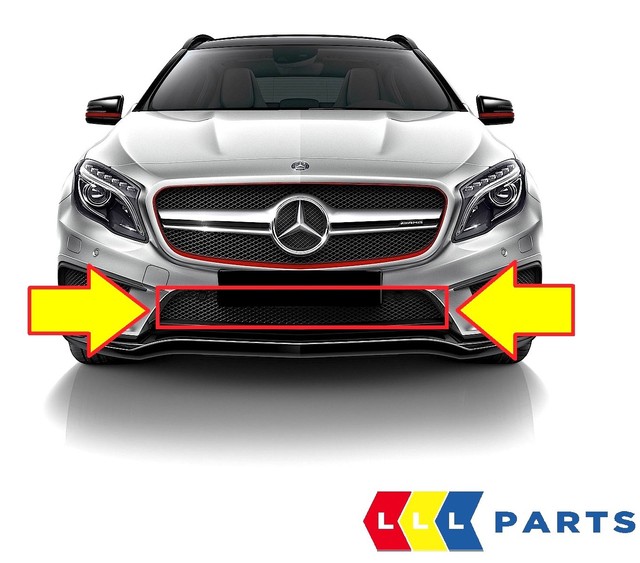 Mercedes-Benz GLA X156 AMG Front Bumper Lower Grill P/n A1568858600 Ref ...