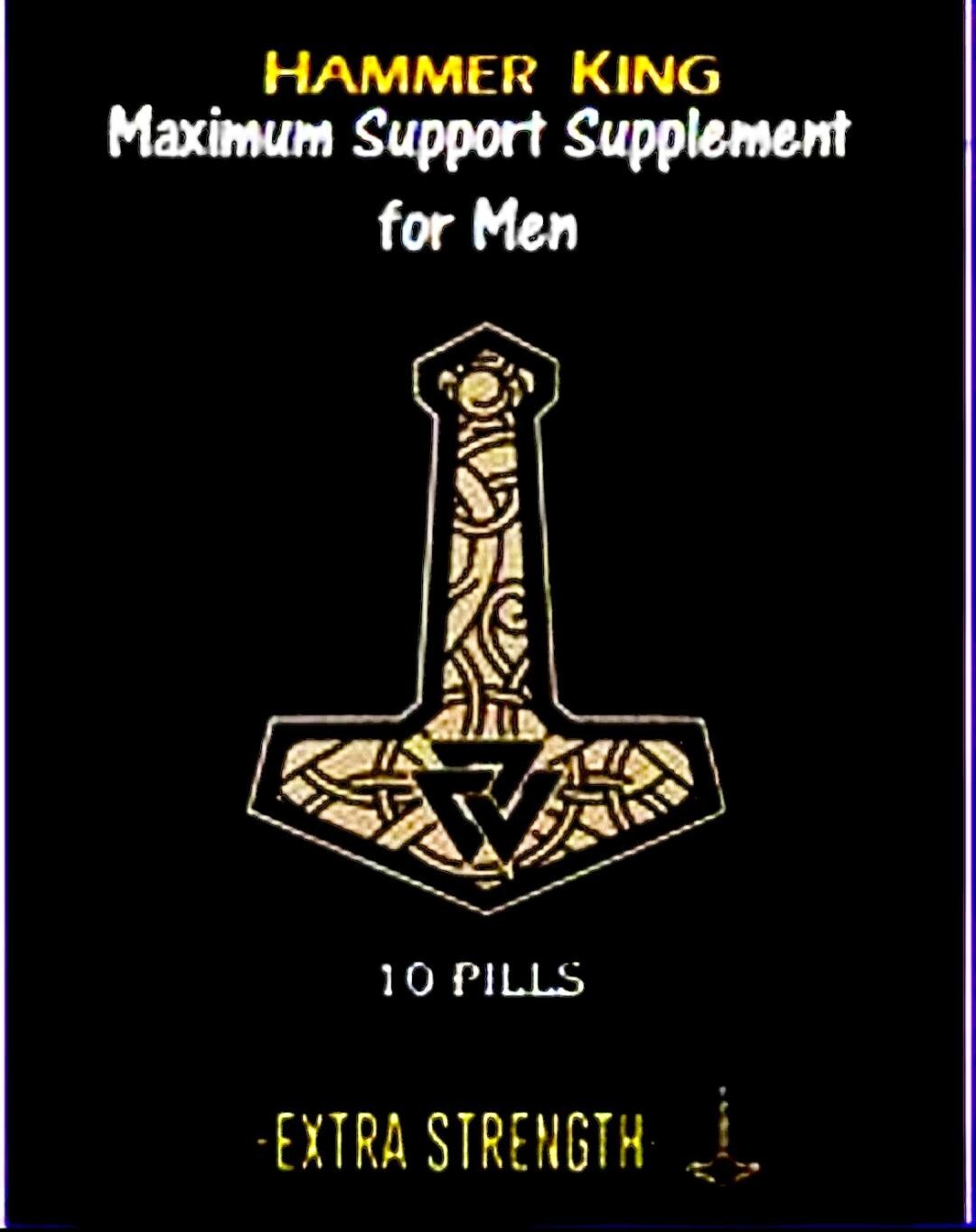 10 Hammer King Male Energ Supplement Pills for men & women xxxpl la pep ...