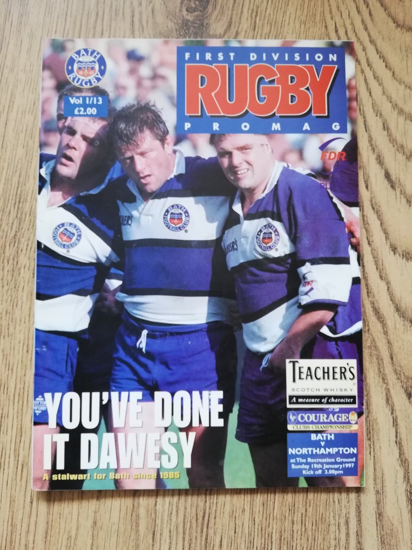 Bath Rugby Programmes 1996 - 2009 | eBay