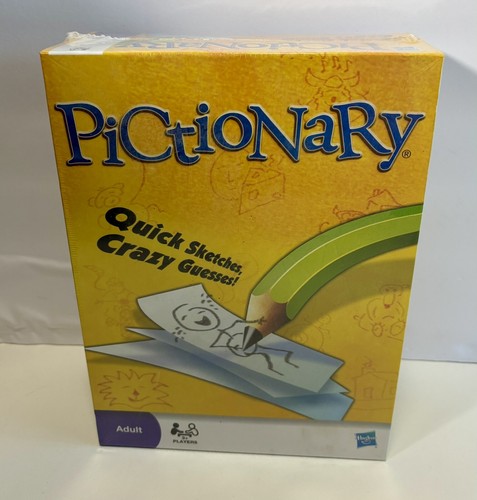Pictionary Adult Party Board Game Quick Sketches, Crazy Guesses! NEW ...