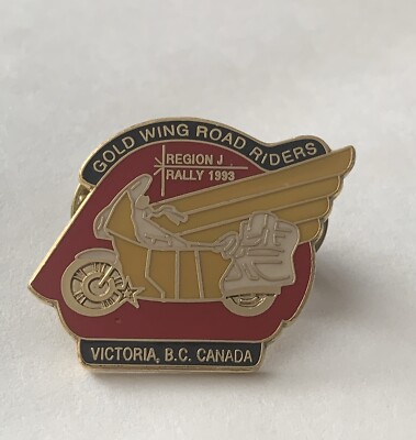VTG GWRRA REGION J RALLY 1993 Victoria BC Cananda Enamel Double Pin | eBay