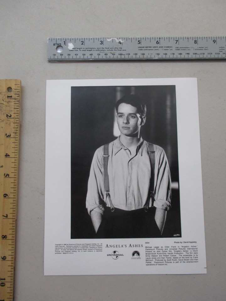 PRESS PROMO PHOTO FRANK MCCOURT MOVIE ANGELA'S ASHES MICHAEL LEGGE 8X10 ...