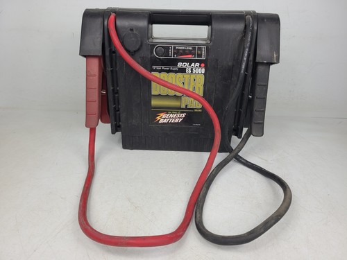 Solar Booster Pac ES5000 Battery Booster Pack Jump Starter Charger ...
