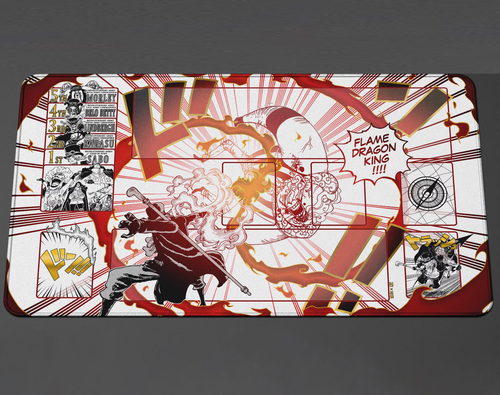 One Piece SABO Playmat-ANIME TCG Playmat For One Piece, Anti Slip, FREE ...