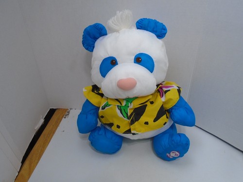 VTG. 1987 FISHER PRICE WILD THINGS PUFFALUMP PANDA BEAR HAWAIIAN SHIRT ...