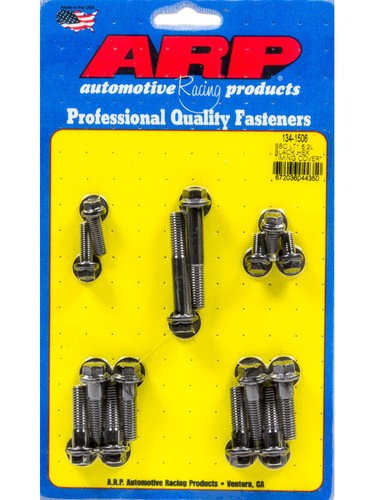 ARP Timing Cover Bolts Black Hex Head Chevrolet LT1 6.2L Kit (134-1506 ...
