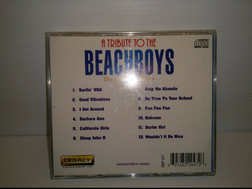 STARS OF STUDIO 99 PERFORM "A TRIBUTE TO THE BEACH BOYS" CD, THE GOLDEN ...