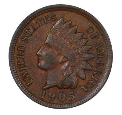 1905 Indian Head One Cent 1C XF/AU | eBay
