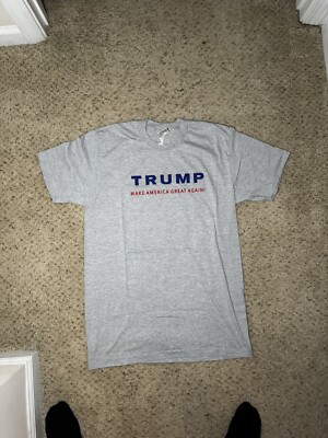 Trump MAGA Tee Large (Authentic) Made in USA 🇺🇸 | eBay