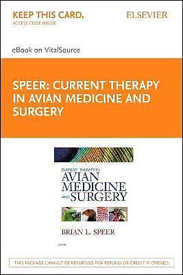 Current Therapy in Avian Medicine and Surgery by Brian Speer (2015 ...