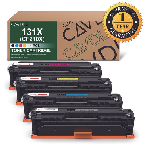 4PK 131A CF210A Toner Cartridge For HP Laserjet Pro 200 M251nw M276nw ...