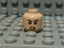 LEGO CHELL HEAD FEMALE GIRL LIGHT FLESH BROWN EYEBROWS ORANGE LIPS DUAL ...