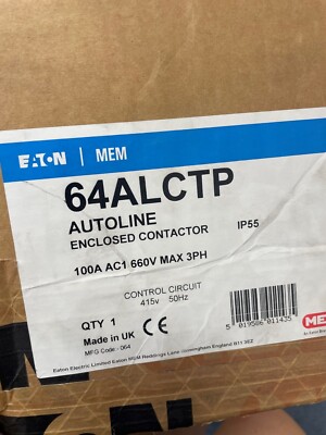 Eaton/MEM 64ALCTP Enclosed Contactor | eBay UK