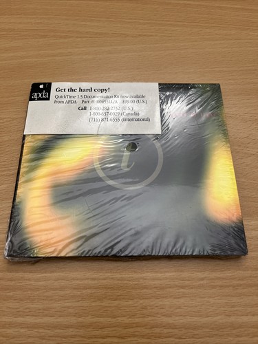 CD-ROM QuickTime version 1.5 for developers *SEALED* | eBay