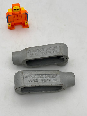 Appleton Unilet 1/2 LL and 1/2 LR Form 35 *Lot of (2) Forms* (No Box ...
