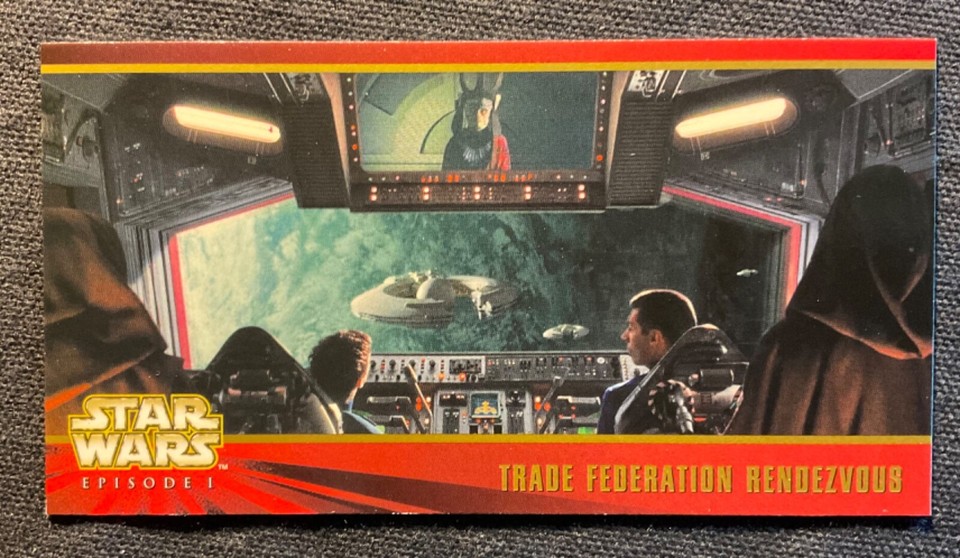 Star Wars Episode I Phantom Menace Widevision Cards, Chase + Promo ...