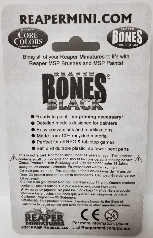 MONSTROUS ANTS Reaper Miniatures Bones Black REM44247 D&D | eBay