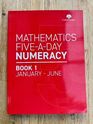 Corbett Maths 5-A-Day Numeracy Book 1 (January-June); as new condition ...