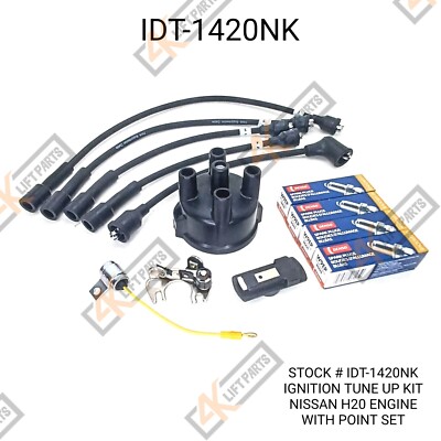 IGNITION TUNE UP KIT W/COIL FOR NISSAN H20 J15 D11 ENGINES SEE FULL ...