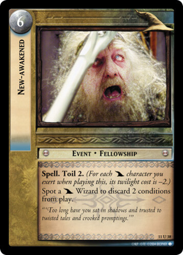LOTR: New-awakened [Ungraded] Shadows Lord of the Rings TCG Decipher | eBay
