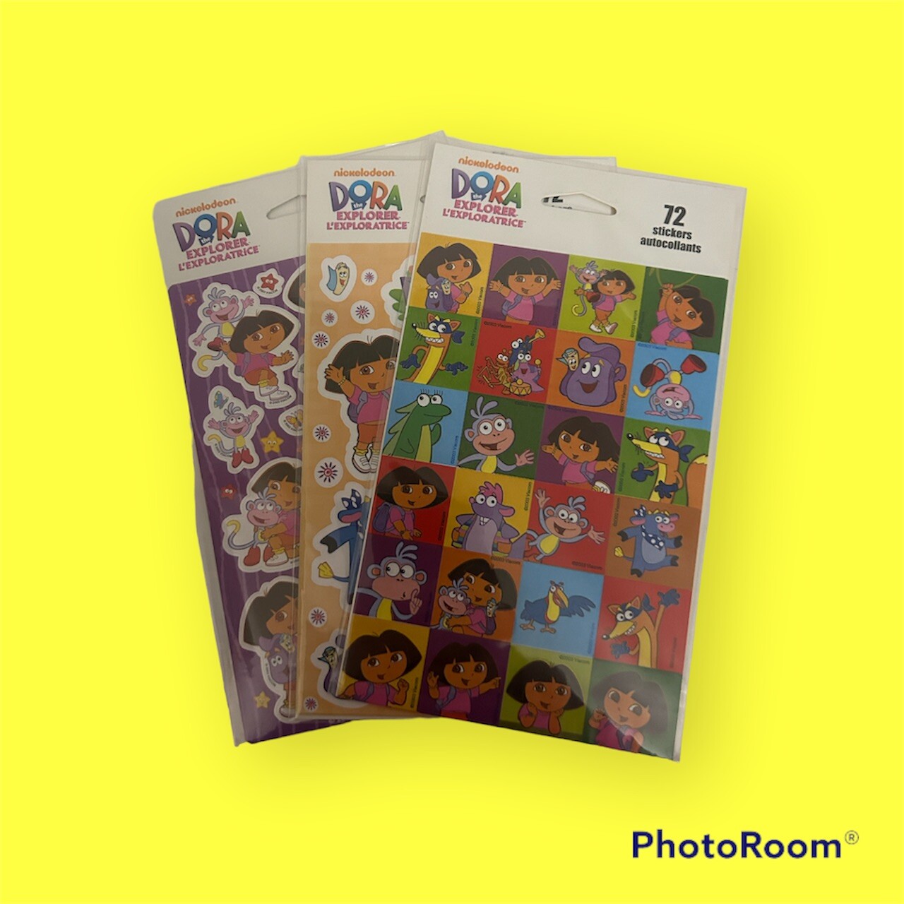Packs Dora The Explorer Party Fun Stickers 1 230total for sale online ...