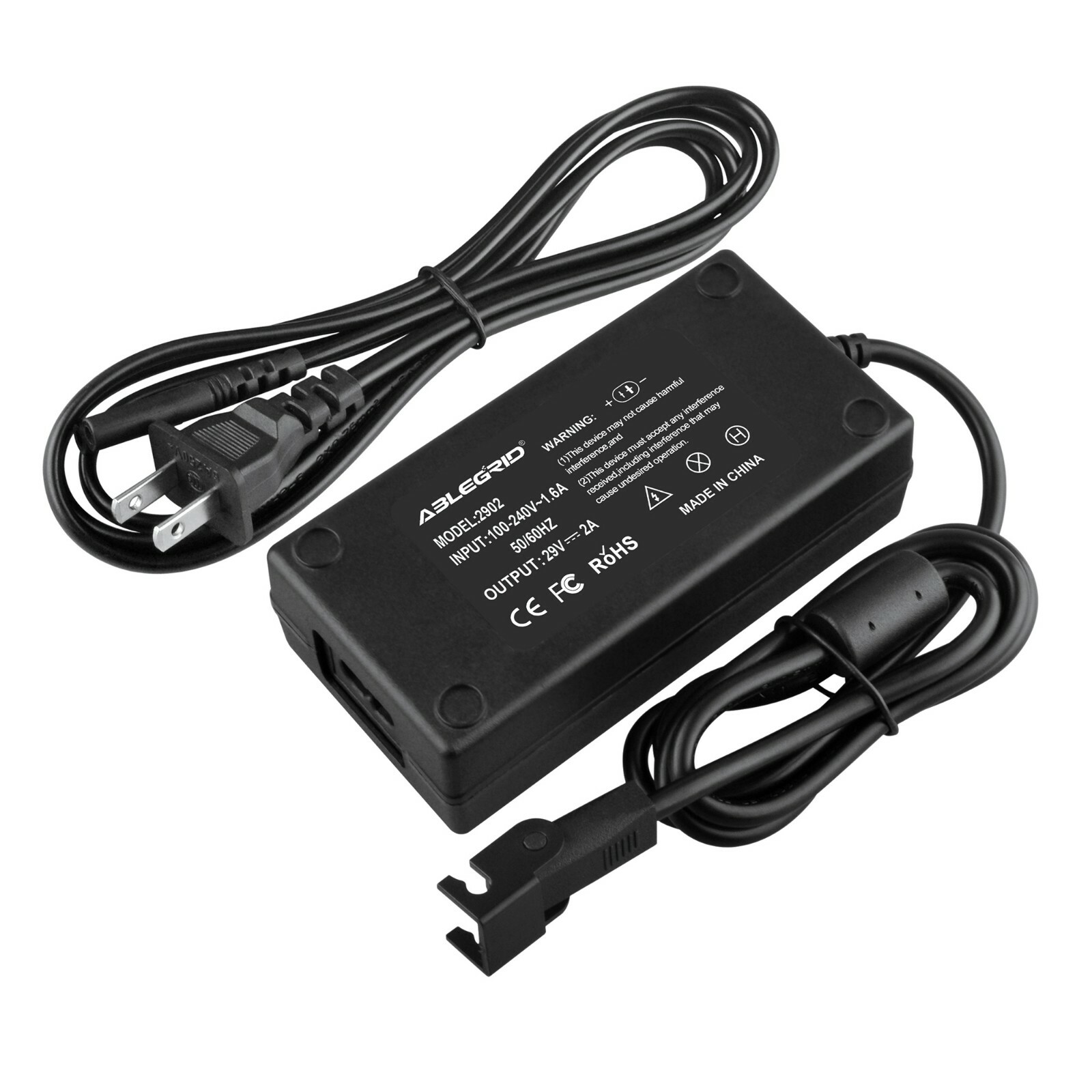 2-Prong AC/DC Adapter For Okin Refined-R Mod JLDQ-11 29V Motor Lift ...