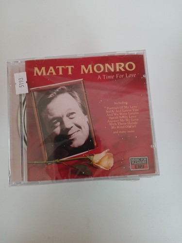 New Matt Monro : Time for Love CD Sealed | eBay