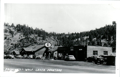 RPPC MONTANA SERVICE GAS STATION ESSO ENCO PENNZOIL FRENCHYS WOLF CREEK ...