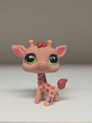 Littlest Pet Shop LPS Toys "R" Us Exclusive #943 Giraffe Star Eyes LPS ...