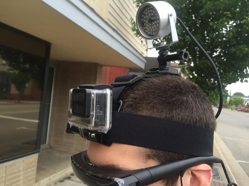 Gopro Hero4 Black Full Spectrum Night Vision IR Illuminator Light+Video ...