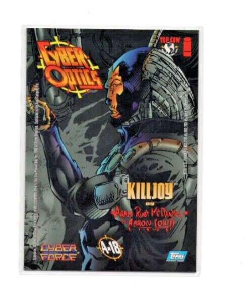 1995 Topps Cyber Force All-Chromium - Cyber Optic #A-18 - Killjoy | eBay