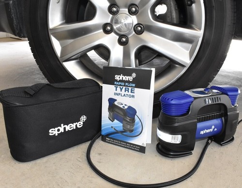 Sphere Rapid Flow Tyre Inflator (Air Compressor) 45-48 L/min. | eBay ...