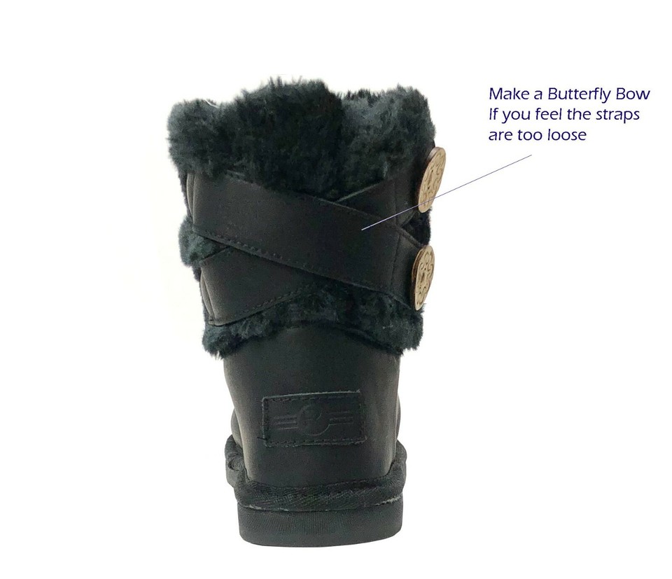 New Kids Boots Toddler Girls Stylish Button PU Fashion Shoe- | eBay