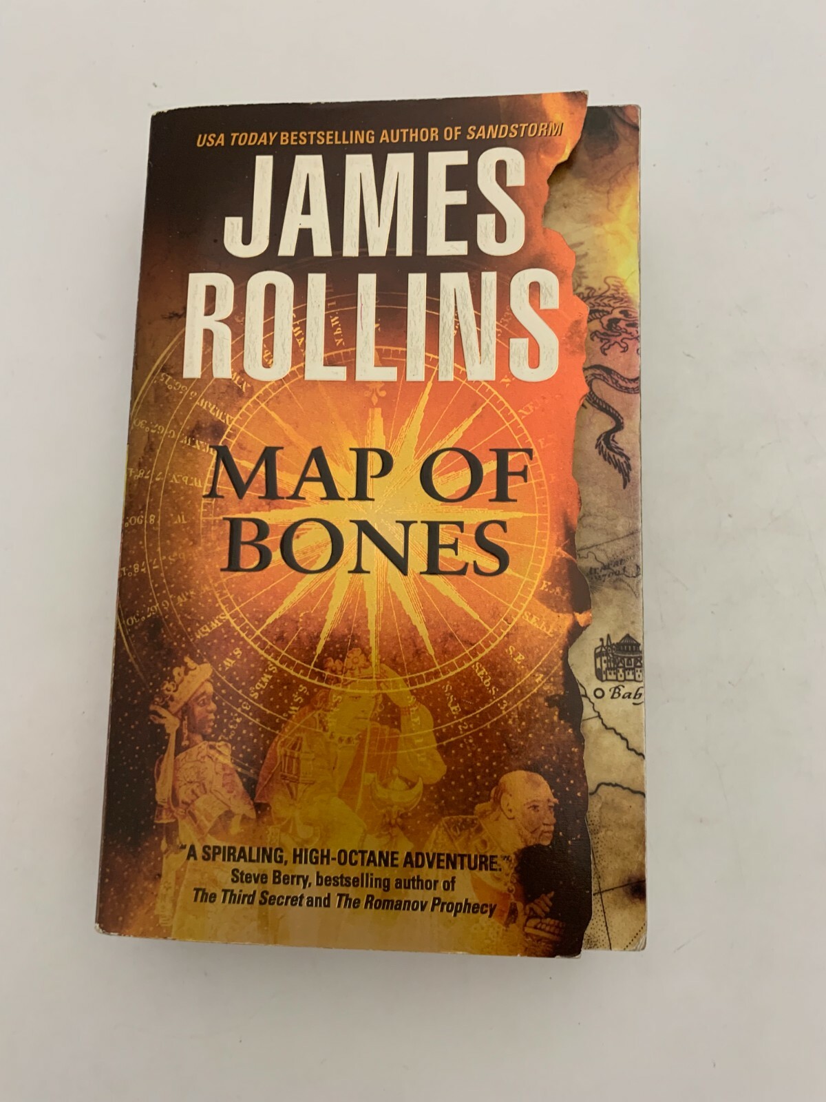 Map of Bones : A Sigma Force Novel by James Rollins (2006, Mass Market ...